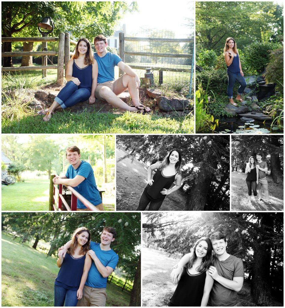 Twin EC Glass Senior Portraits in Lynchburg